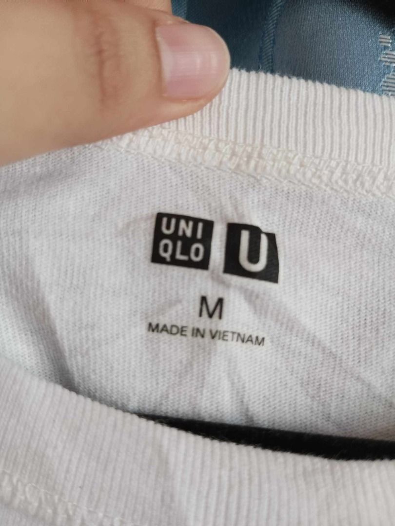 Uniqlo Plain White Tee, Men's Fashion, Tops & Sets, Tshirts & Polo ...