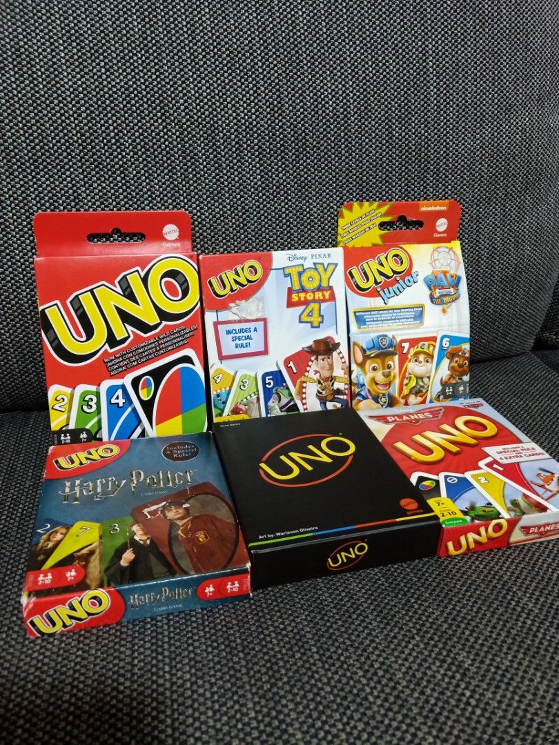 UNO Minimalista - Original authentic Mattel card game, Hobbies & Toys ...