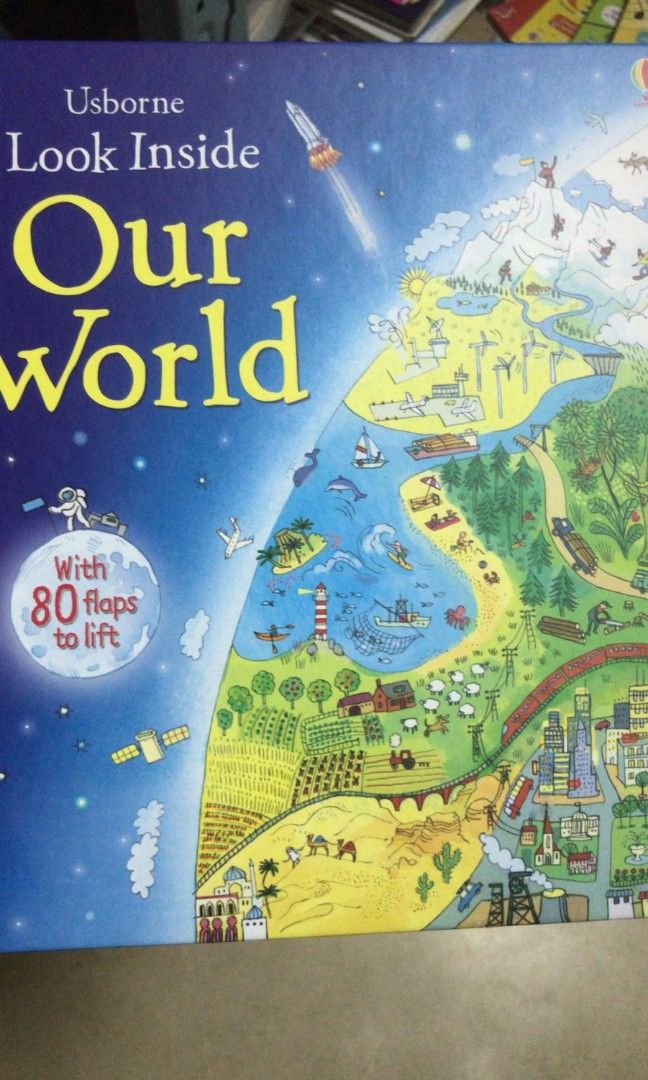 Usborne Look Inside Our World on Carousell