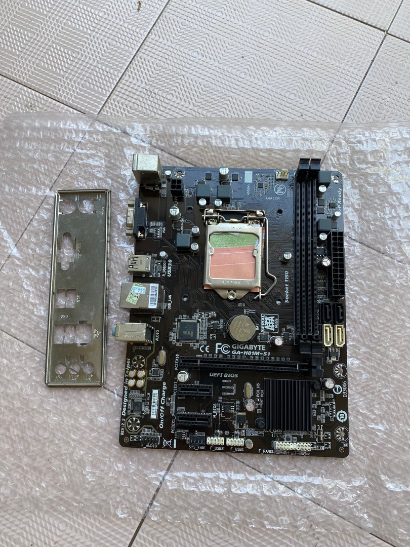 Used desktop Pc motherboard mobo h81, Computers & Tech, Parts ...