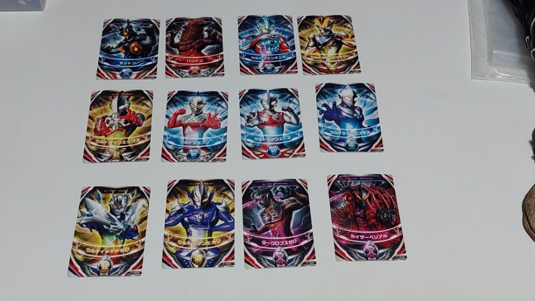 Used Ultraman Orb DX Orb Ring Special Set & Ultra Fusion Cards, Hobbies ...