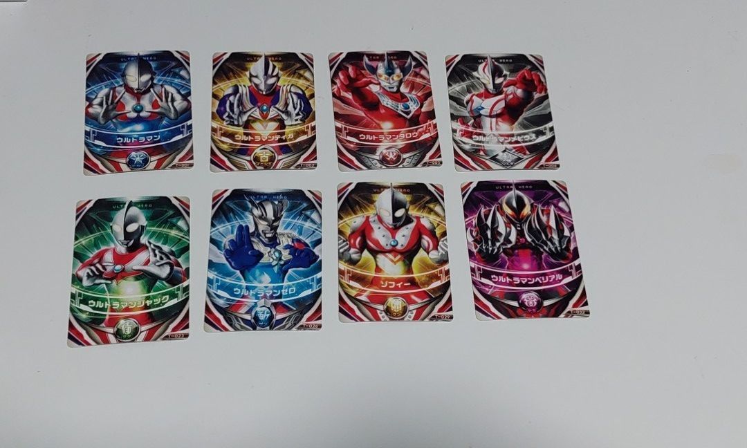 Used Ultraman Orb DX Orb Ring Special Set & Ultra Fusion Cards, Hobbies ...
