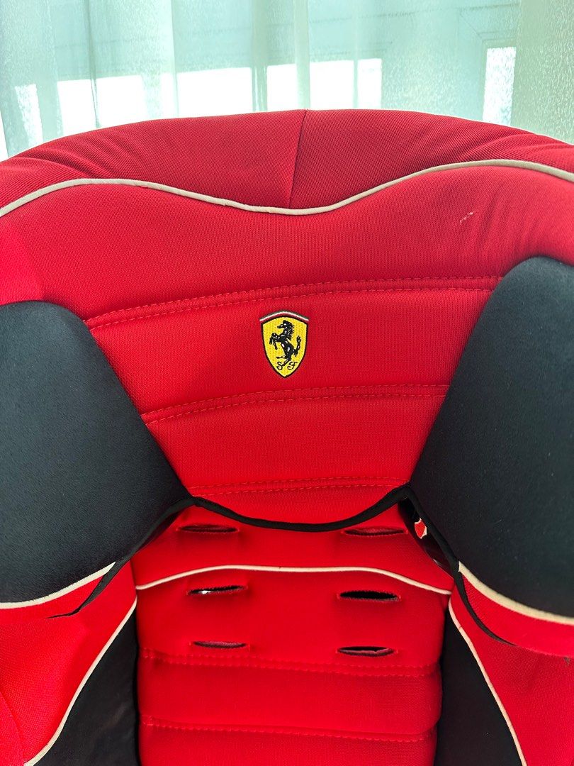 Used Ferrari Car Seat, Babies & Kids, Going Out, Car Seats on Carousell