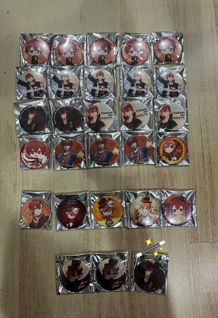 USSS (UraShimaSakataSen) Badges Sale (and a few other utaite), Hobbies ...