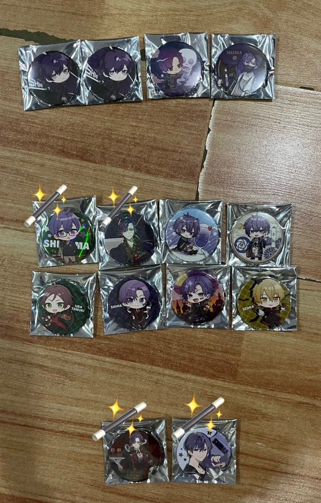 USSS (UraShimaSakataSen) Badges Sale (and a few other utaite), Hobbies ...