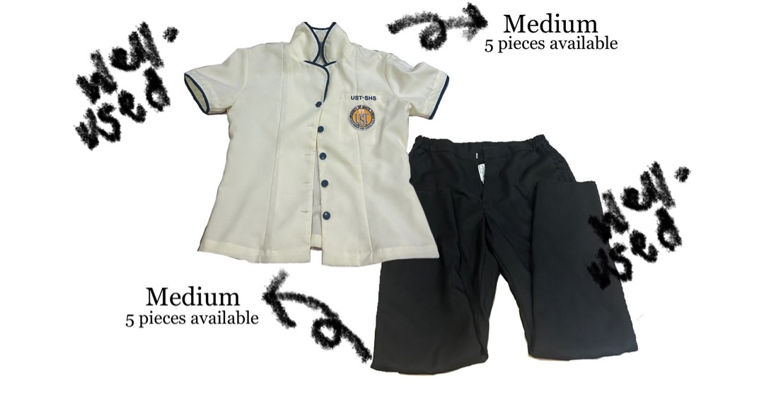 UST SHS TYPE A UNIFORM, Women's Fashion, Tops, Blouses on Carousell