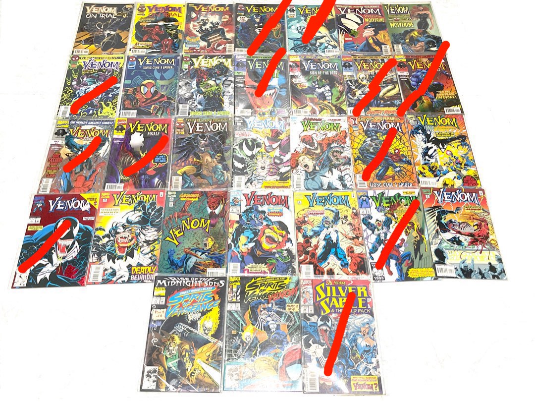 Venom Marvel comics lethal protector / carnage unleashed / separation ...