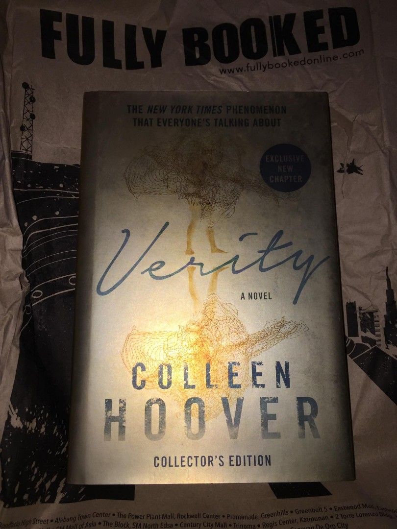 Verity by Colleen Hoover Hardbound (Collector's Edition), Hobbies ...