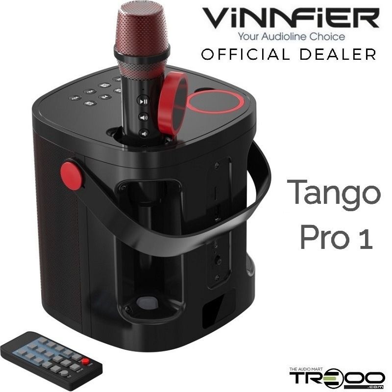 [Discontinued] Vinnfier Tango Pro 1 Wireless Bluetooth Karaoke Portable ...