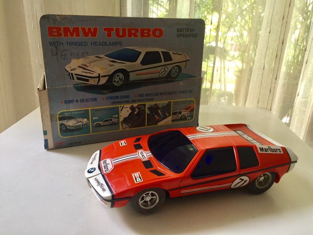 Vintage BMW Turbo Toy Car, Hobbies & Toys, Collectibles & Memorabilia ...