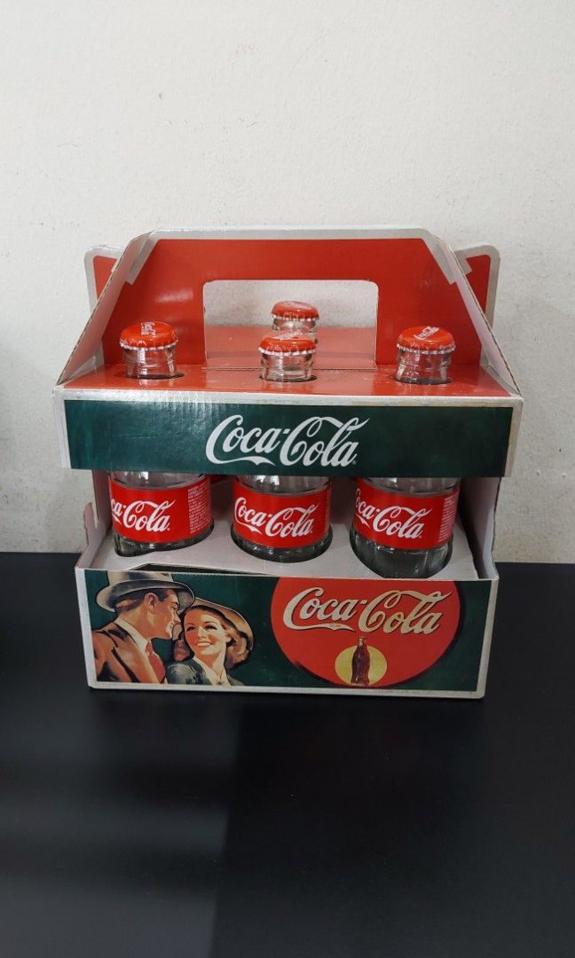 Vintage Coke collectibles bottles set with box, Hobbies & Toys ...