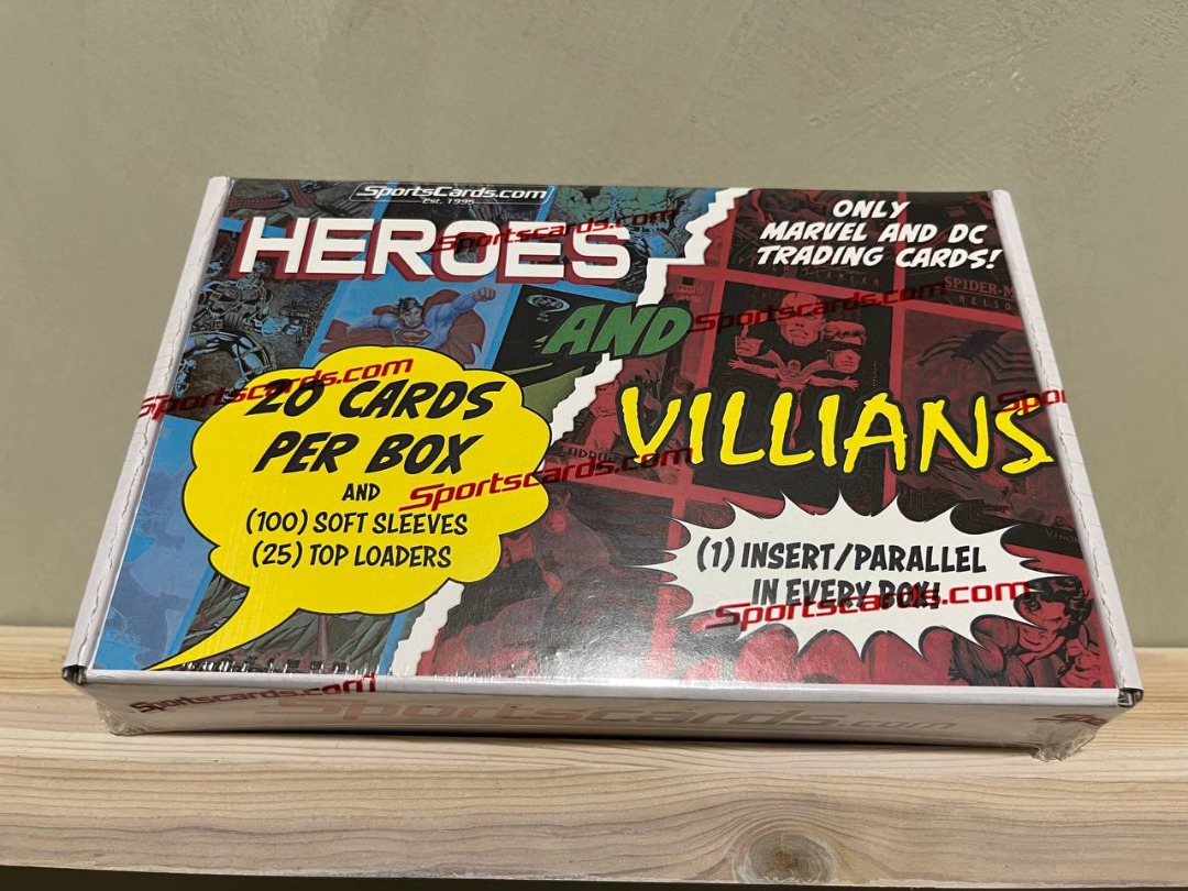 [Vintage Collectibles] HEROES AND VILLIANS MYSTERY BOX - 20 MARVEL/DC ...