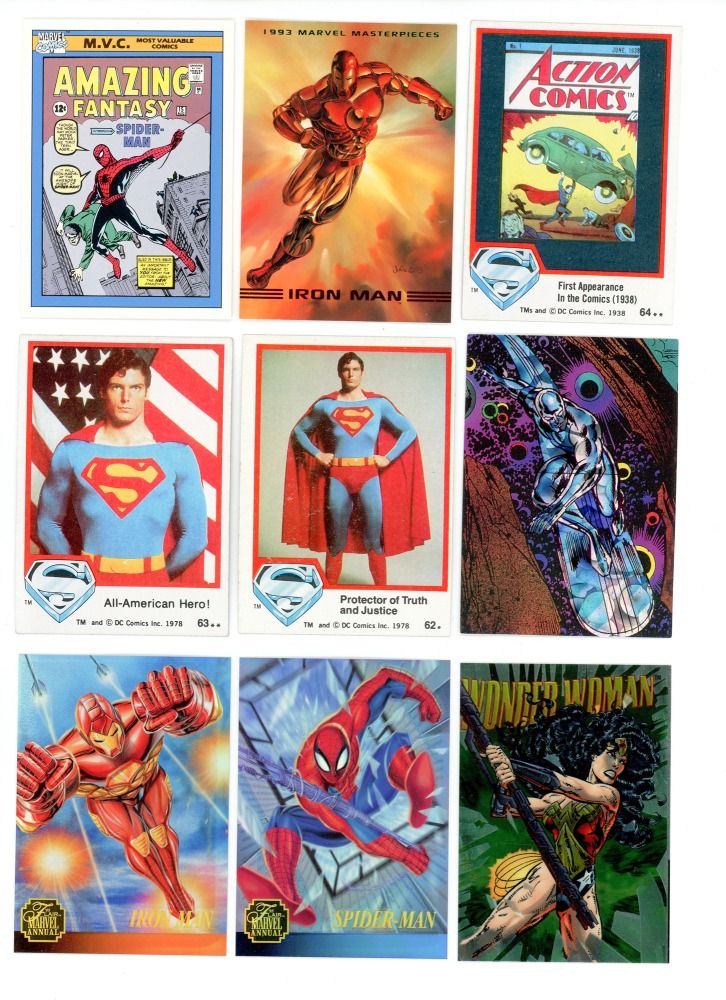 [Vintage Collectibles] HEROES AND VILLIANS MYSTERY BOX - 20 MARVEL/DC ...