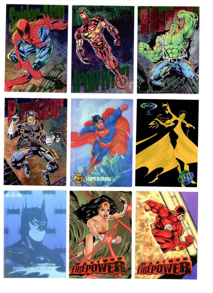 [Vintage Collectibles] HEROES AND VILLIANS MYSTERY BOX - 20 MARVEL/DC ...