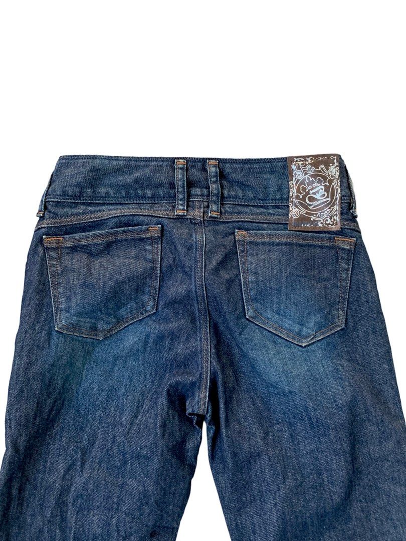 Vintage Japanese Denim Dead stock Bootcut flare / Dark Denim, Women's ...