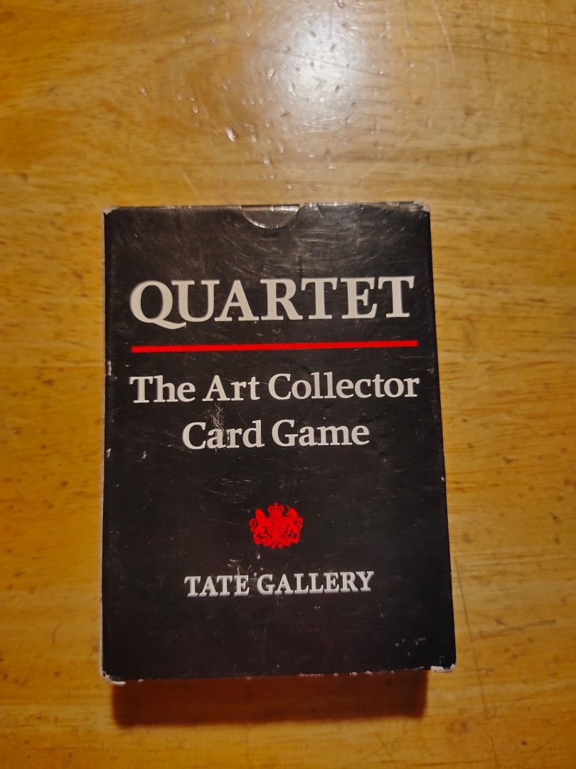Vintage Rare Quartet The Art Collector Card Game by Tate Gallery ...
