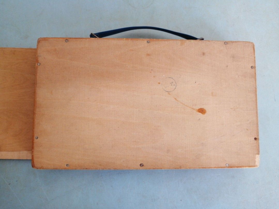 Vintage Wooden Words & Pictures Case, Hobbies & Toys, Memorabilia ...
