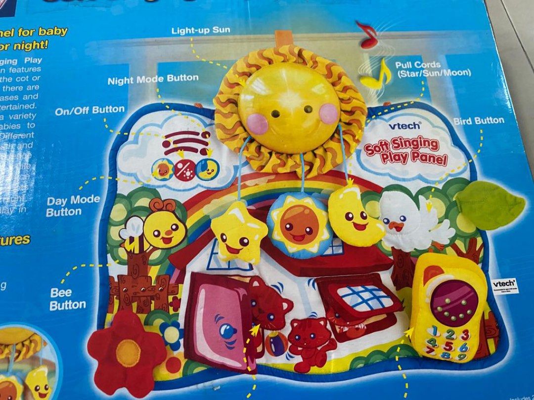 Vtech baby soft singing play panel, Babies & Kids, Infant Playtime on ...
