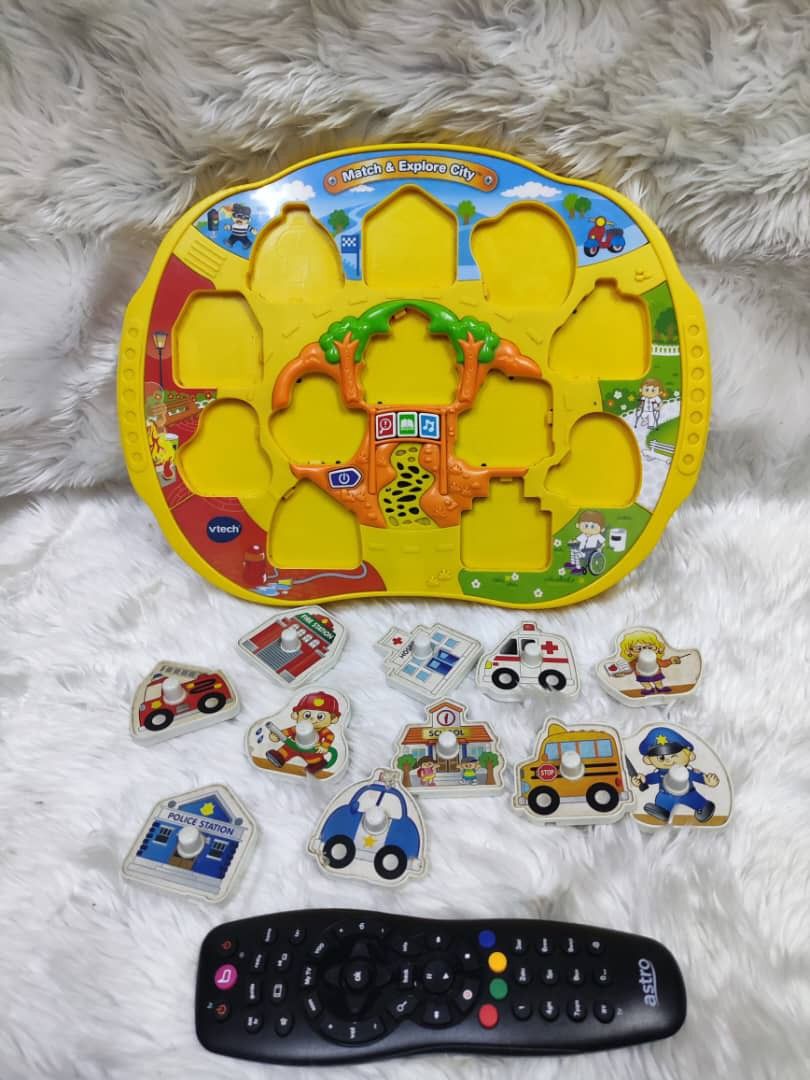 Vtech Match & Explore City, Hobbies & Toys, Toys & Games on Carousell