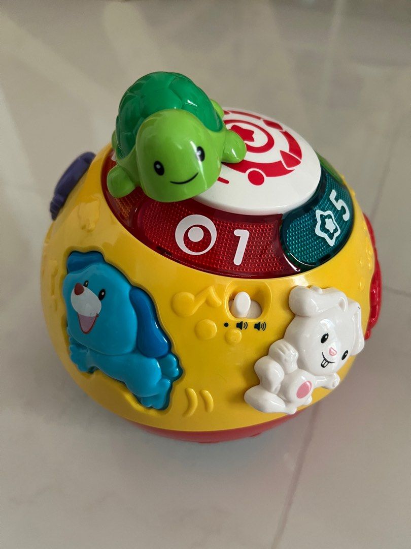 Vtech wiggle and crawl ball, Babies & Kids, Infant Playtime on Carousell