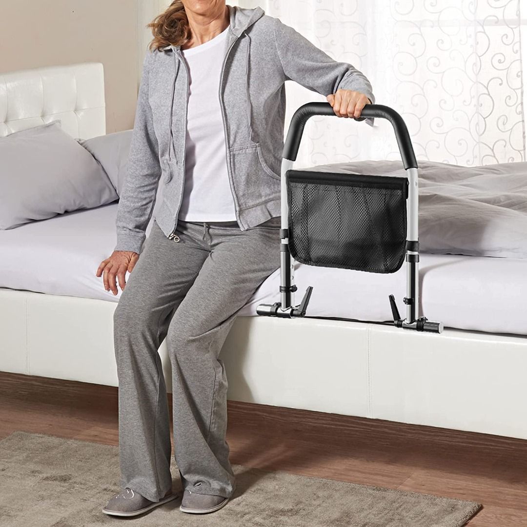 Welspo Bed Rails with many features like Medical Bedrail Assist Bar ...