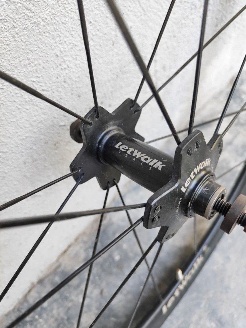 Swap+ atau jual Wheelset fixed gear fixie cohesion letwalk, Sports ...