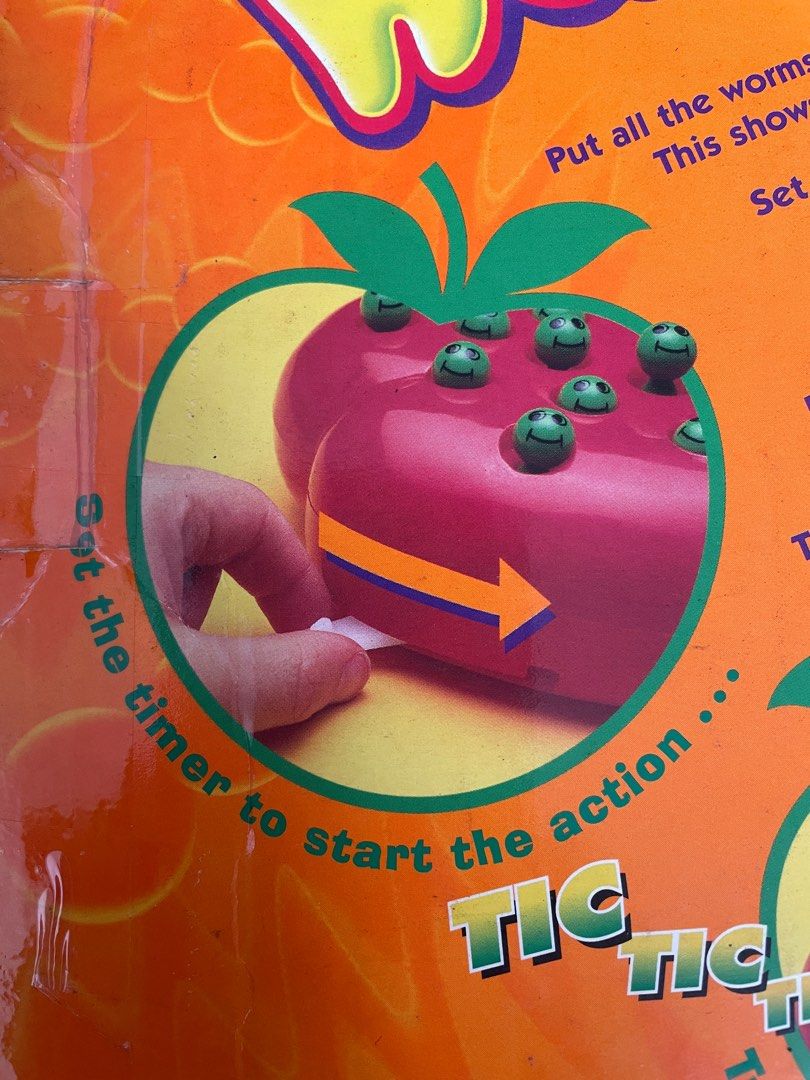 Wiggly Worms Mattel Games, Hobbies & Toys, Toys & Games on Carousell