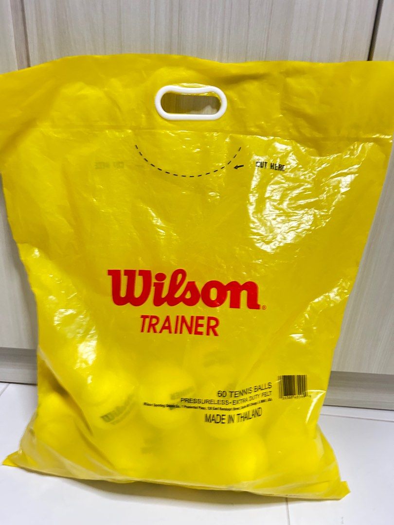 Wilson Trainer - Tennis Balls, Sports Equipment, Sports & Games, Racket ...