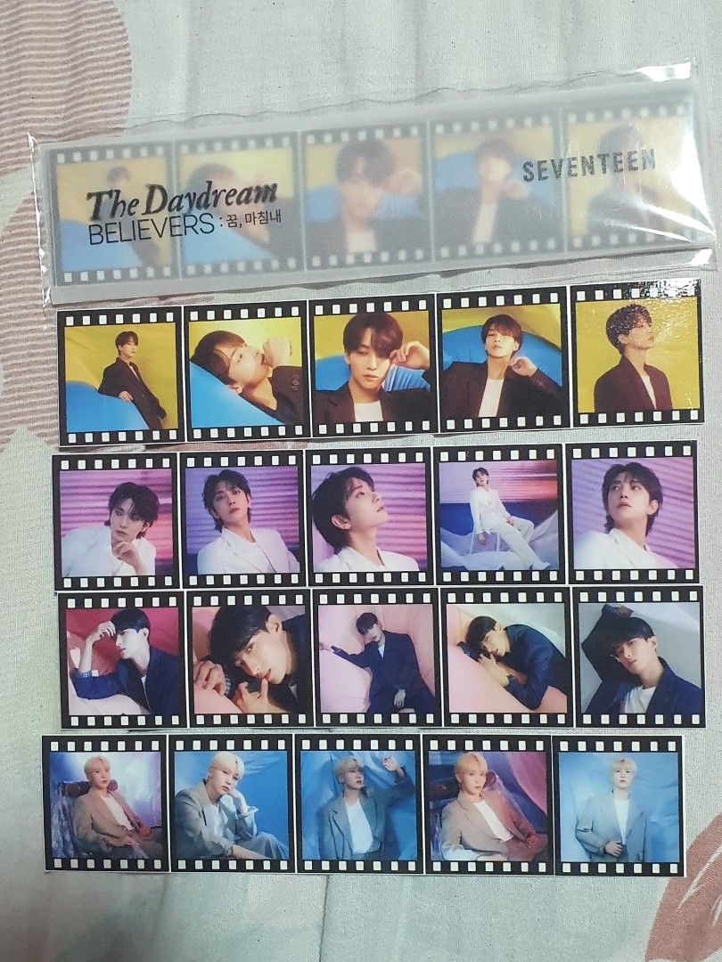 Wts hybe insight svt seventeen photo set and film sticker vocal ...