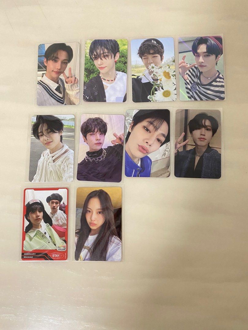 WTS/LFB official skz maxident oddinary 5 star pc pobs withmuu nacific ...
