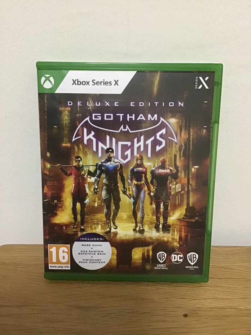 Xbox Gotham Knights Deluxe Edition, Video Gaming, Video Games, Xbox on ...
