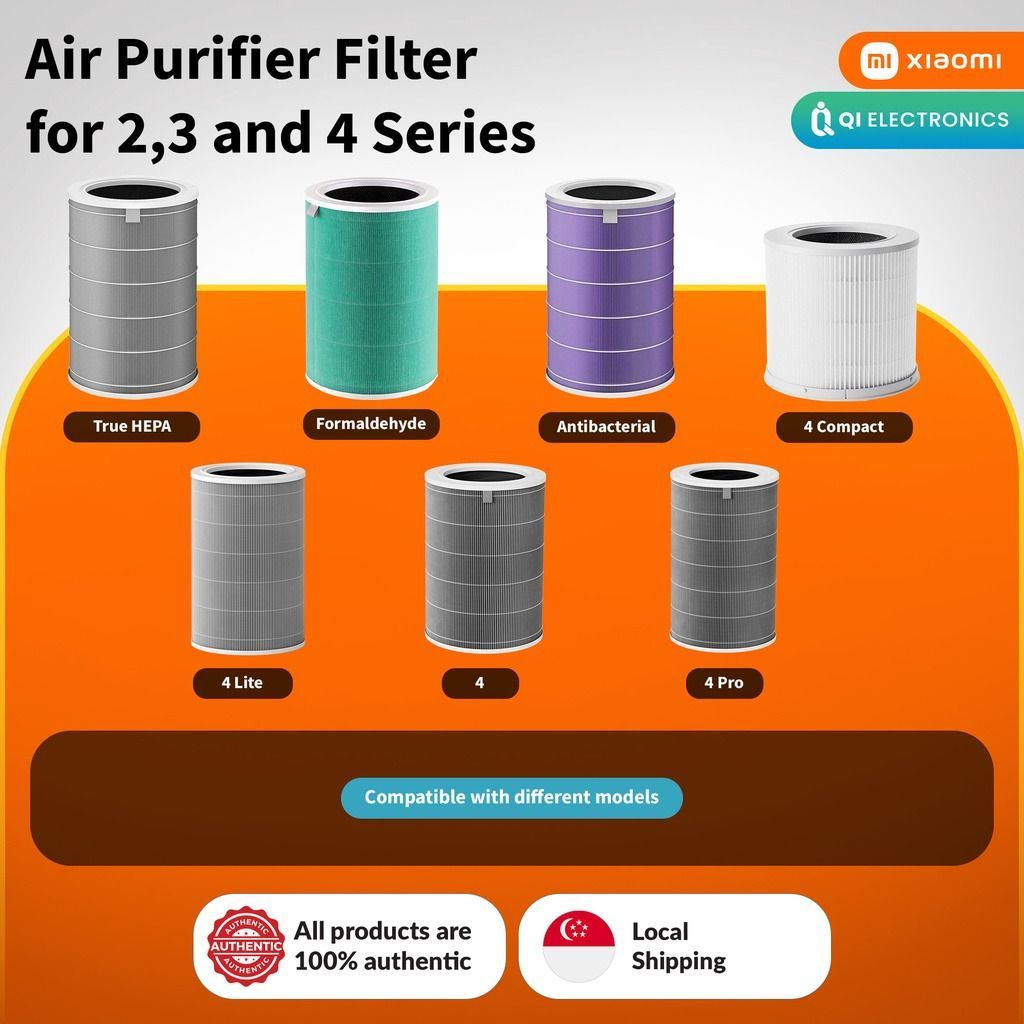 Xiaomi Mi Air Purifier 2 2C 2H 2S Pro 3C 3H 4 Compact 4 Lite 4 Pro ...