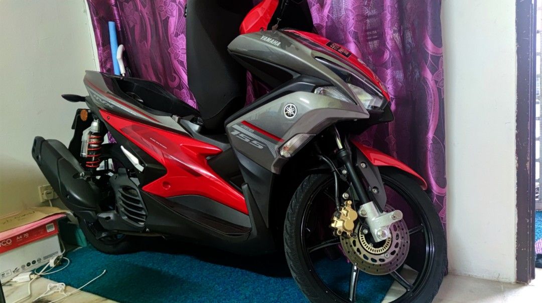 Yamaha NVX ABS Keyless 2018, Motorbikes on Carousell