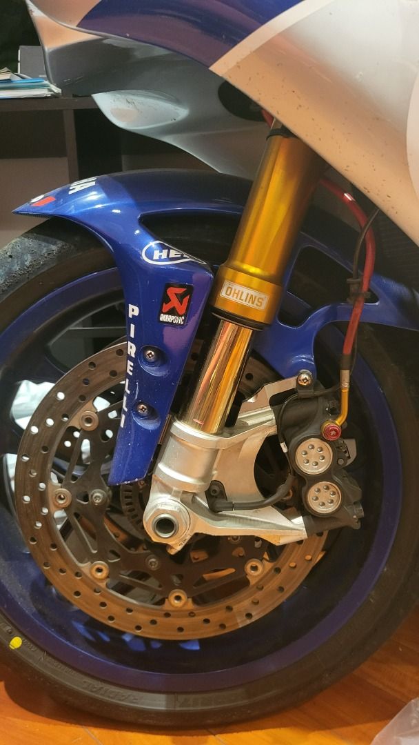 YAMAHA R1 Ohlins forks complete like new., 電單車買賣 - Carousell