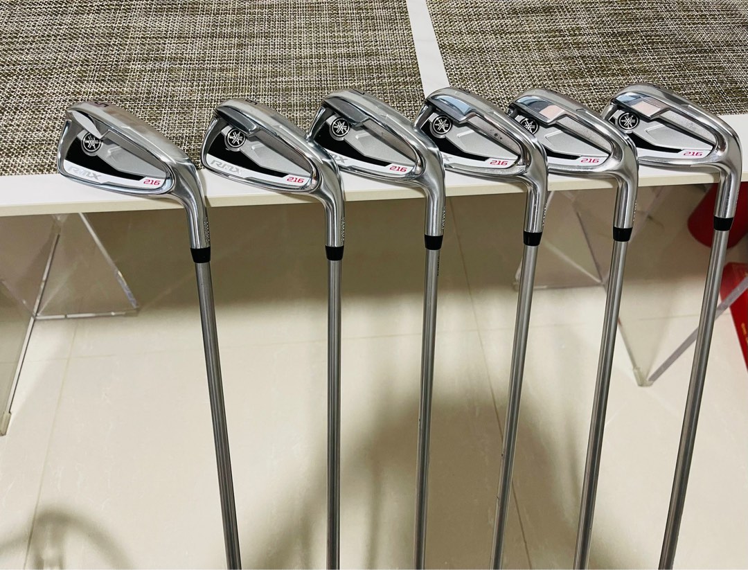 Yamaha RMX 216 golf iron set (5-P) + fubuki Ai50 regular flex, Sports ...