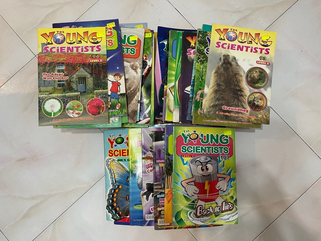 Young Scientists Science Comics Level 2/3/4, Hobbies & Toys, Books ...