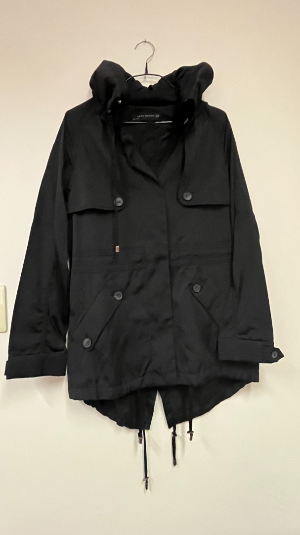 Zara Rain Jacket, Women's Fashion, Coats, Jackets and Outerwear on ...