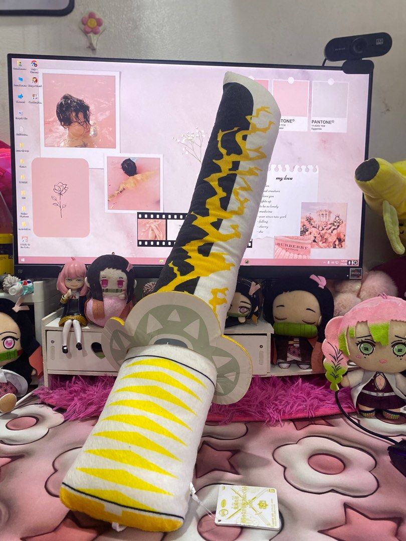 Zenitsu Sword Plushie BNWT, Hobbies & Toys, Toys & Games on Carousell