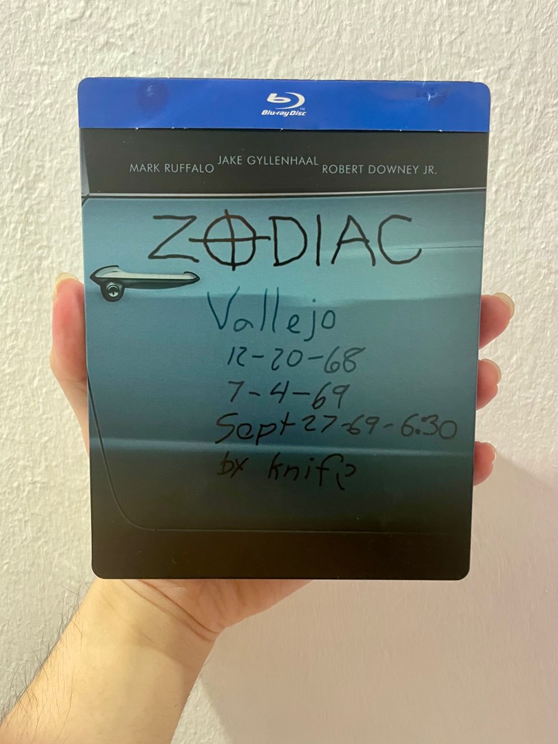 Zodiac Blu-ray Steelbook, Hobbies & Toys, Music & Media, CDs & DVDs on ...