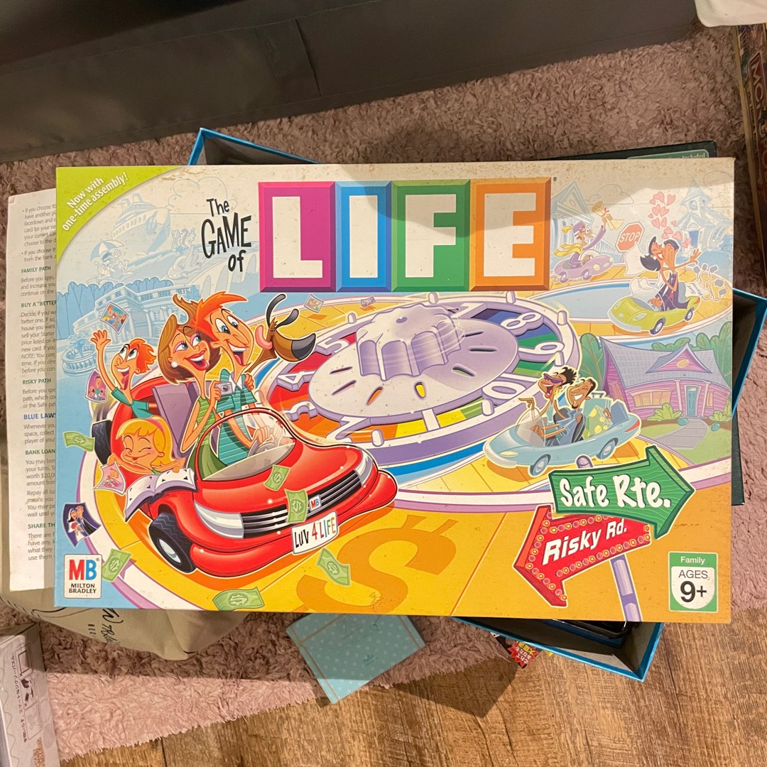 $12 The Game of Life Board Game, Hobbies & Toys, Toys & Games on Carousell