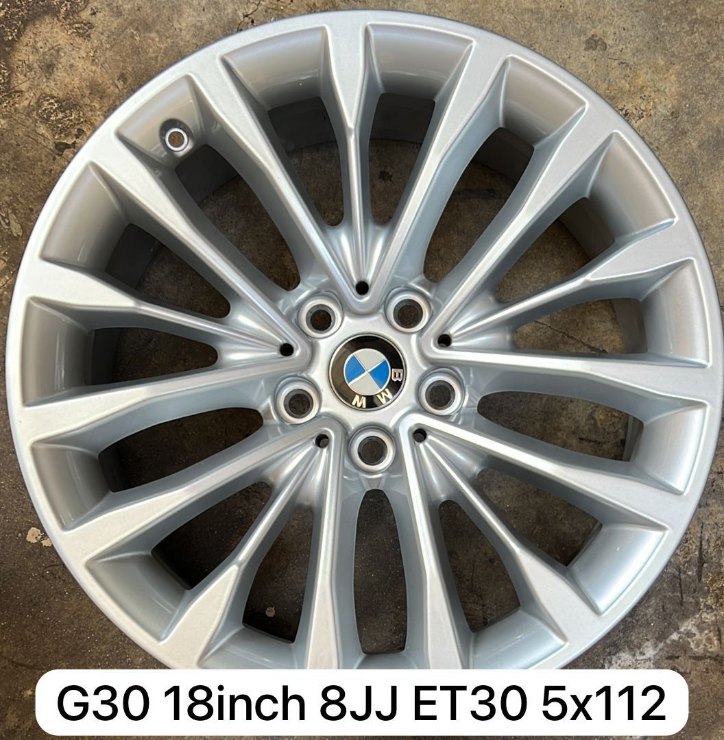 18" BMW Original rims, Car Accessories, Tyres & Rims on Carousell