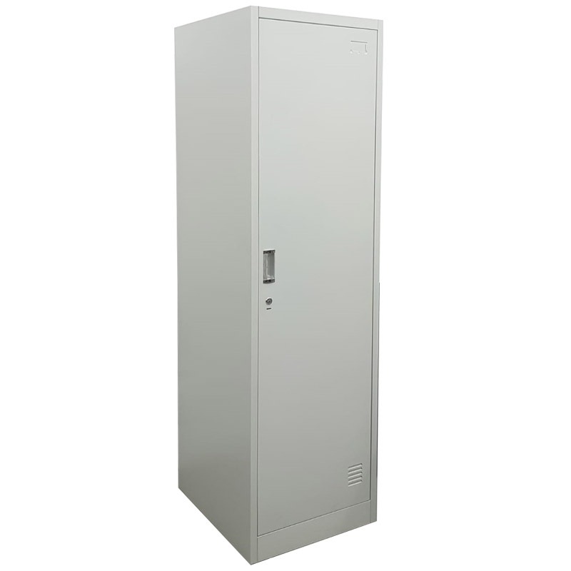 1 Single Door Steel Metal Locker Cabinet Grey Sale (24pcs Available ...