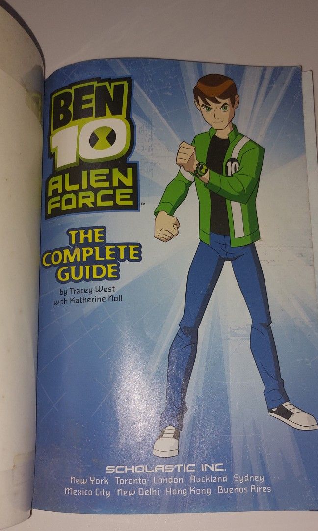 2009 Cartoon Network Ben 10 Alien Force The Complete Guide Collectible ...