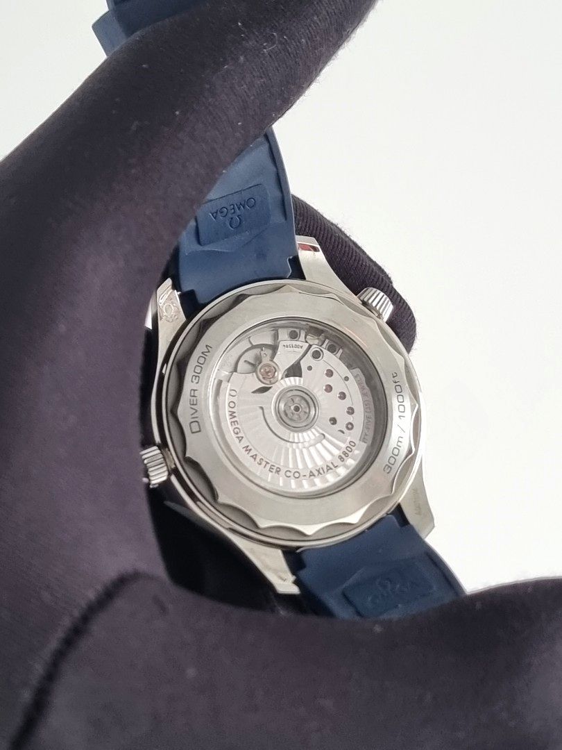 [2020] BLUE OMEGA SEAMASTER SEA MASTER DIVER 300M CO-AXIAL MASTER ...