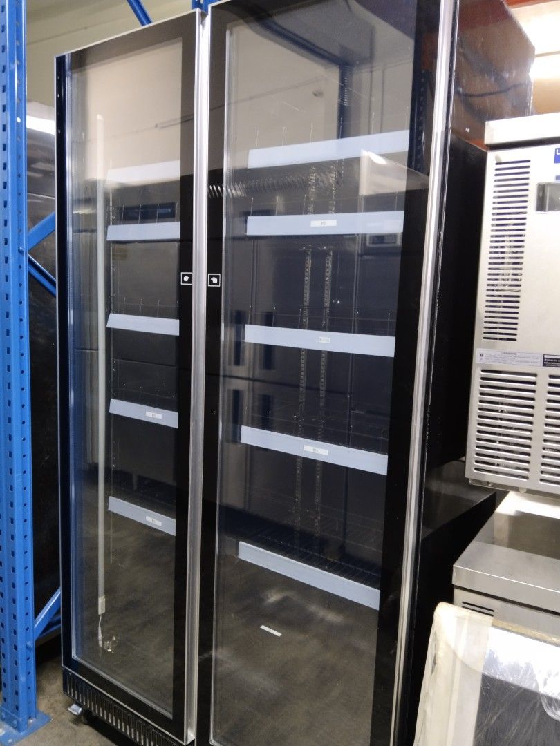2 Door Black Glass Display Chiller, TV & Home Appliances, Kitchen ...