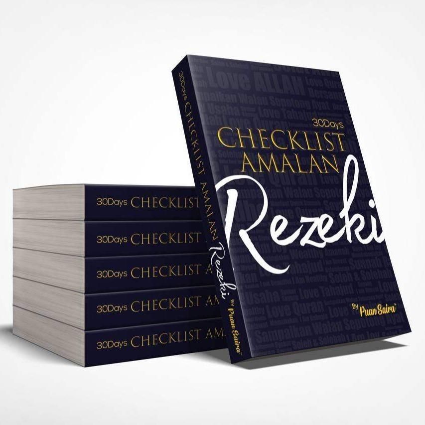 30 DAYS CHECKLIST AMALAN REZEKI, Hobbies & Toys, Books & Magazines ...