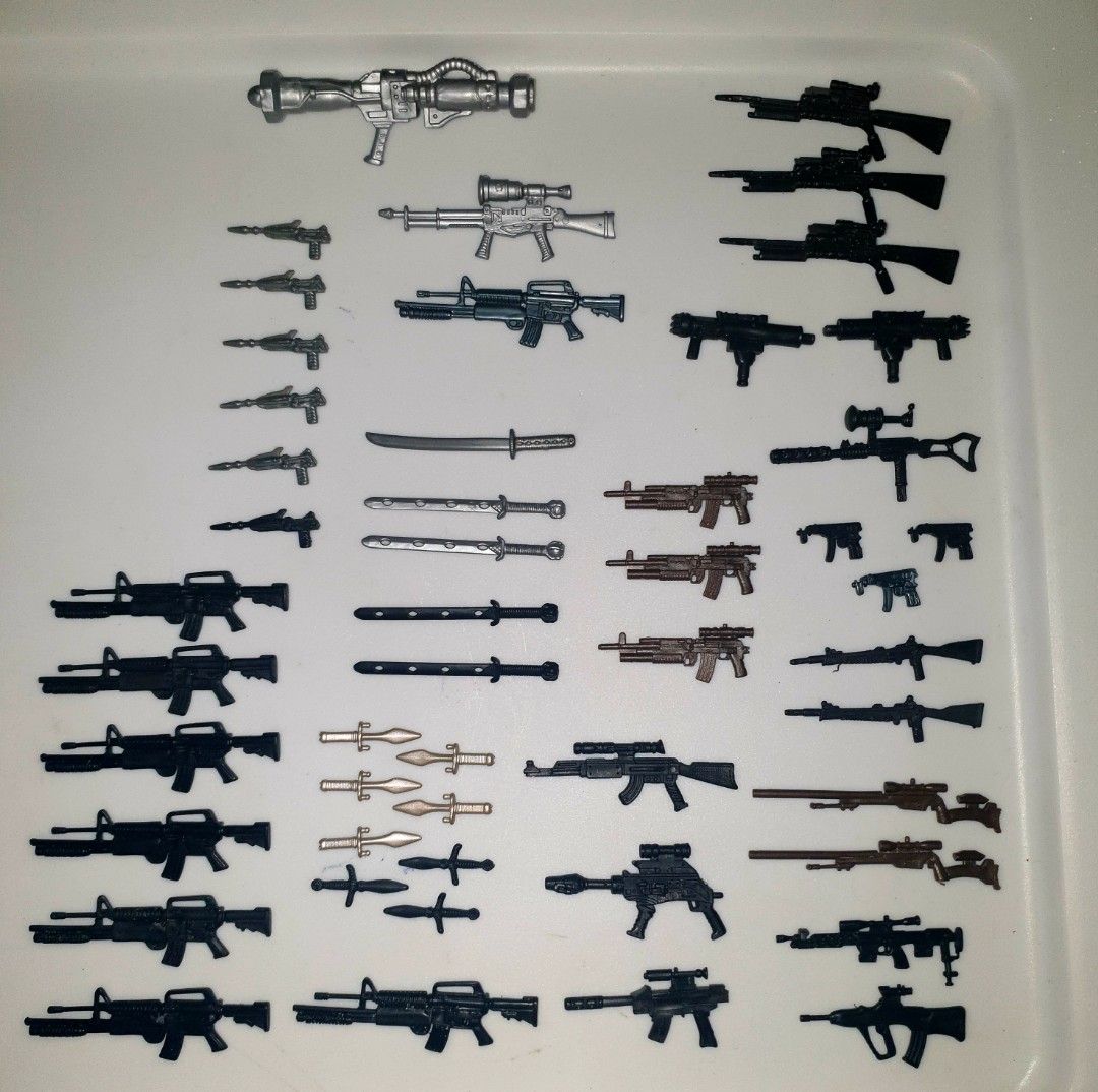3.75 figures Marvel Universe GI Joe weapons #BukitBatokMrt # ...