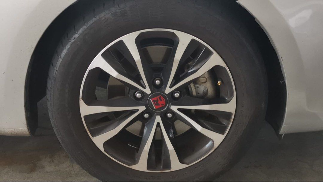 4 pcs 16 inch Rays Club rims and tyres, Car Accessories, Tyres & Rims ...