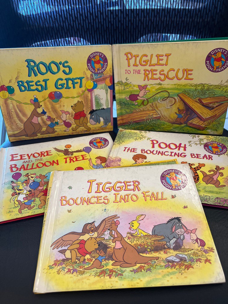 5 Pooh and Friends Books, Hobbies & Toys, Books & Magazines, Children's ...