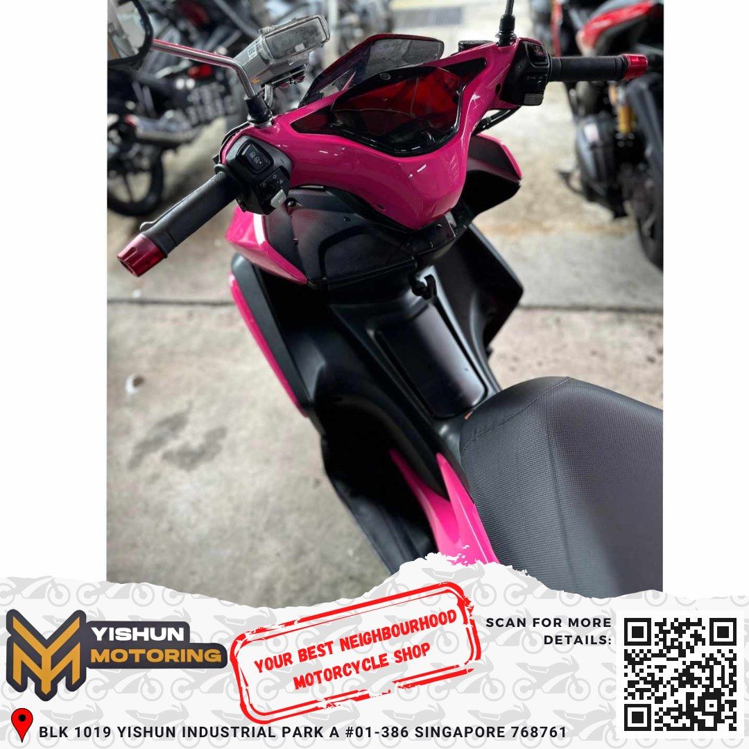 PRE OWNED YAMAHA AEROX 155 V1 ( USED UNIT YAMAHA AEROX155 V1 ) 2B ...